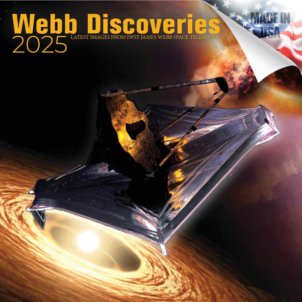 Webb Discoveries Wall Calendar 2025 – MegaCalendars.com